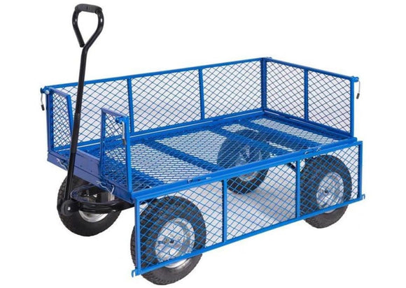 Mesh Base Turntable Trucks with Puncture-Proof Wheels