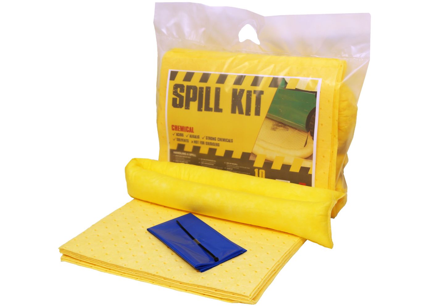 10 Litre Mini Chemical Spill Kit for Small Chemical Spills