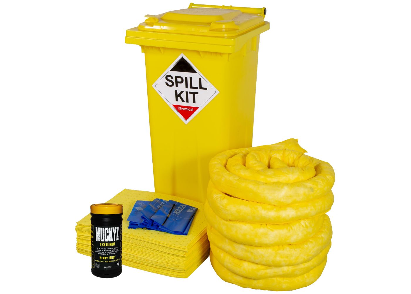 120 Litre Chemical Spill Kits for Chemicals, Acids and Alkalis