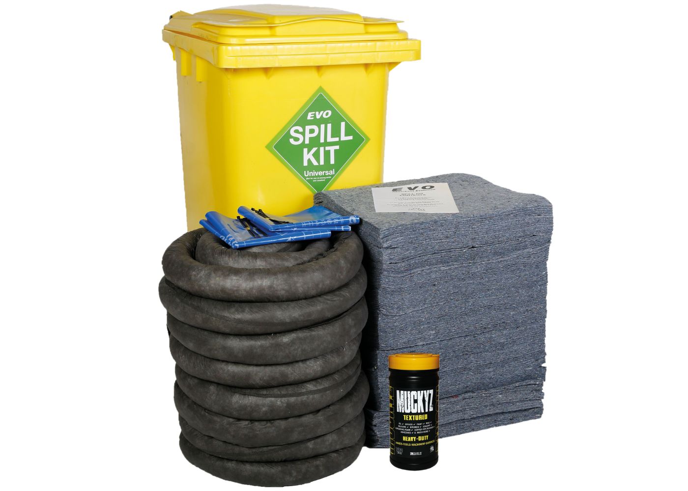 90 Litre Evo Universal Spill Kits for Oils, Coolants & Solvents
