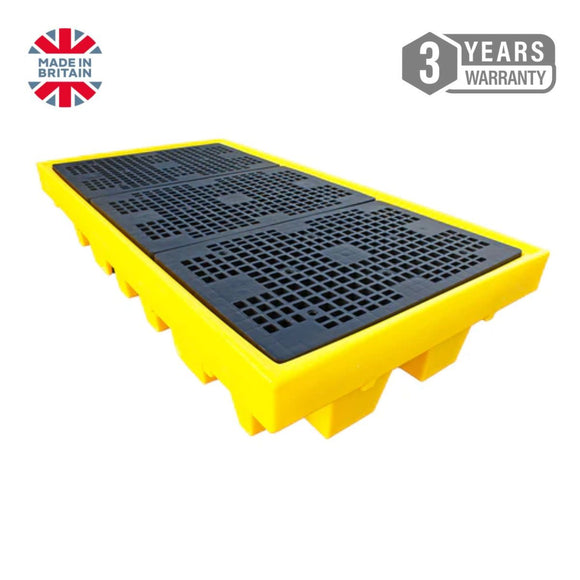 Double IBC Bund Pallet with Removable Deck | First Mats UK