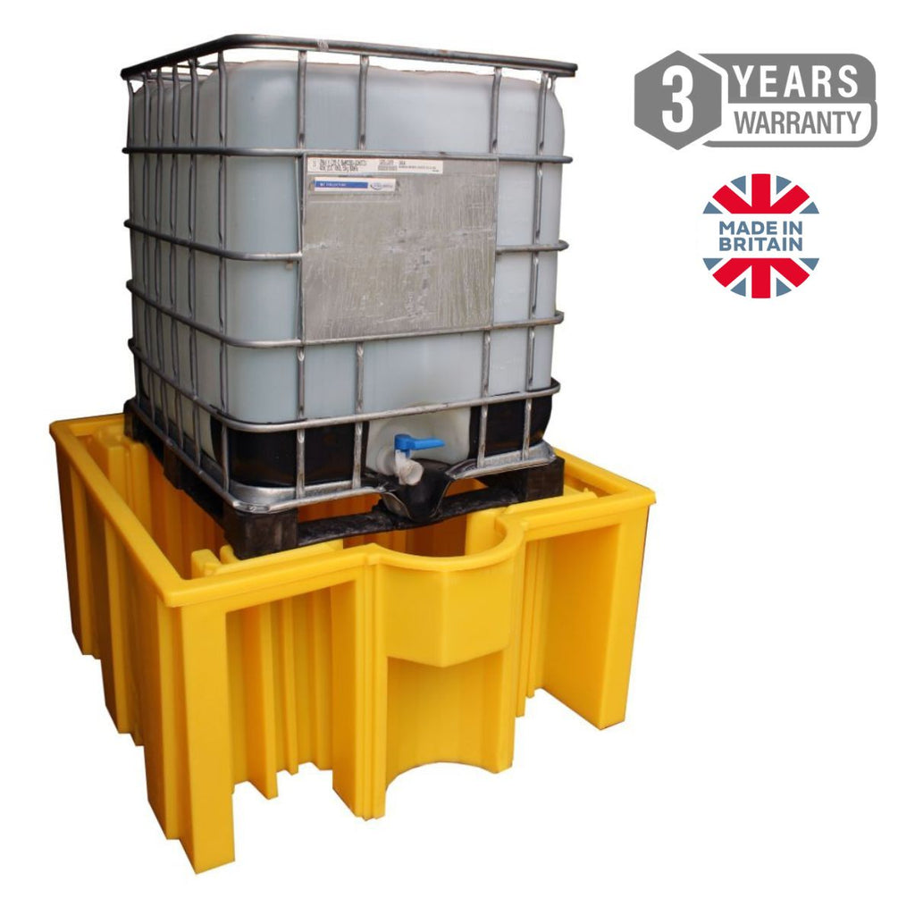 Single IBC Bund Pallet Without Deck (BB3) | First Mats