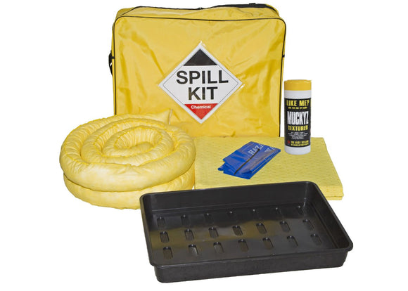 Chemical Spill Kit with Drip Tray (20 to 90 Litres)