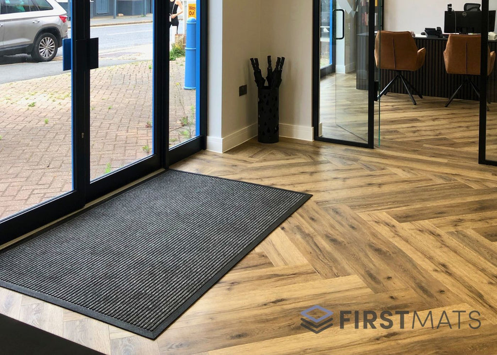 EntryBrush Ribbed Door Mat | Buy Online at First Mats UK