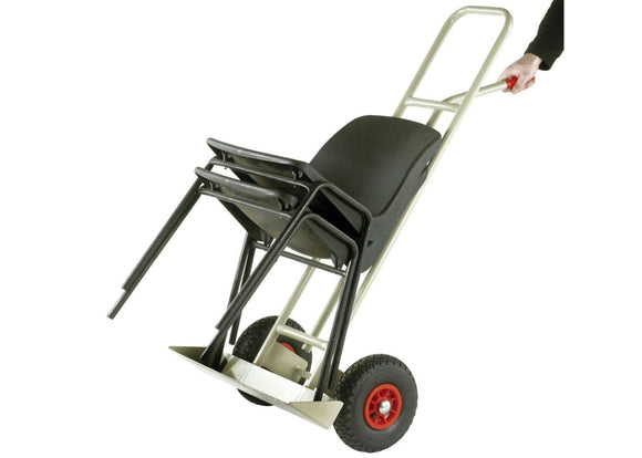 Bar Handle Chair Shifter Trolleys for Offices and Event Venues