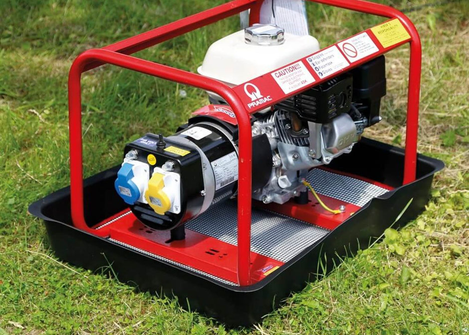 Generator Drip Trays | Prevent Oil Spills from Generators