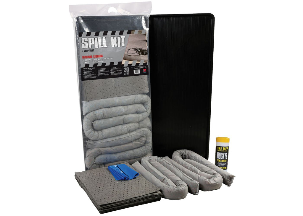 Universal Spill Kit with Drip Tray - Ideal for Generators
