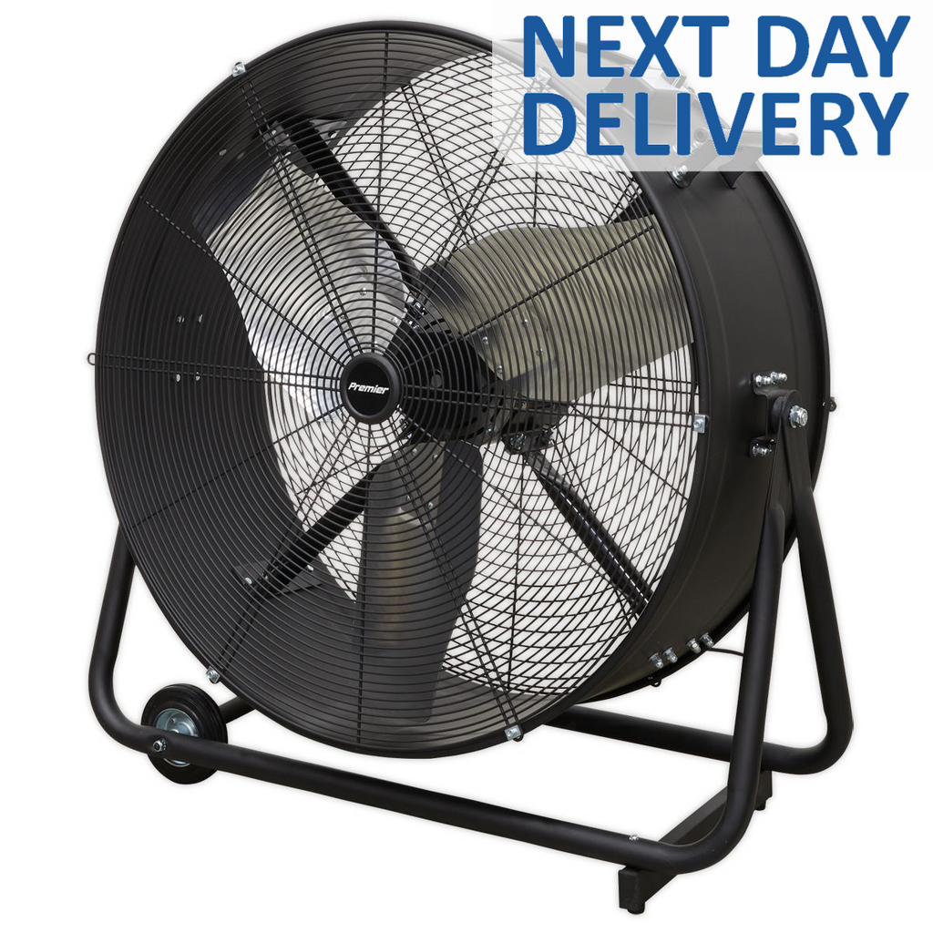 Sealey 30" High Velocity Industrial Drum Fan - Fast Delivery