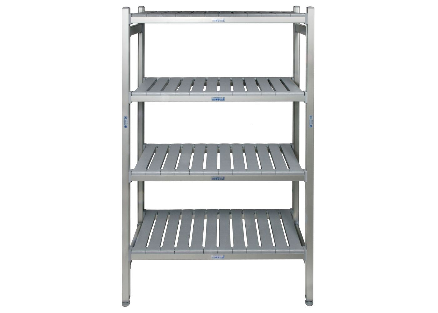 Heavy-Duty Polymer Cold Room Shelving Units - Vented Shelves