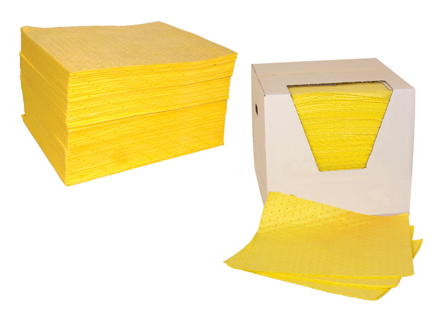 Single-Weight Chemical Absorbent Pads - 200 Pack