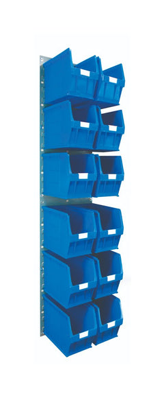 Storage Bin Rack Kit with 12 TC5 Bins