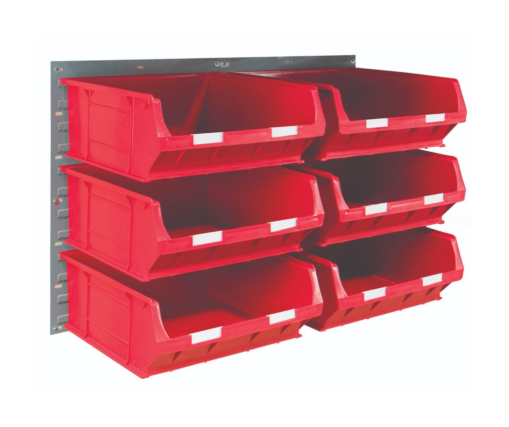 Storage Bin Rack Kit with 6 TC6 Bins - Buy Online | First Mats