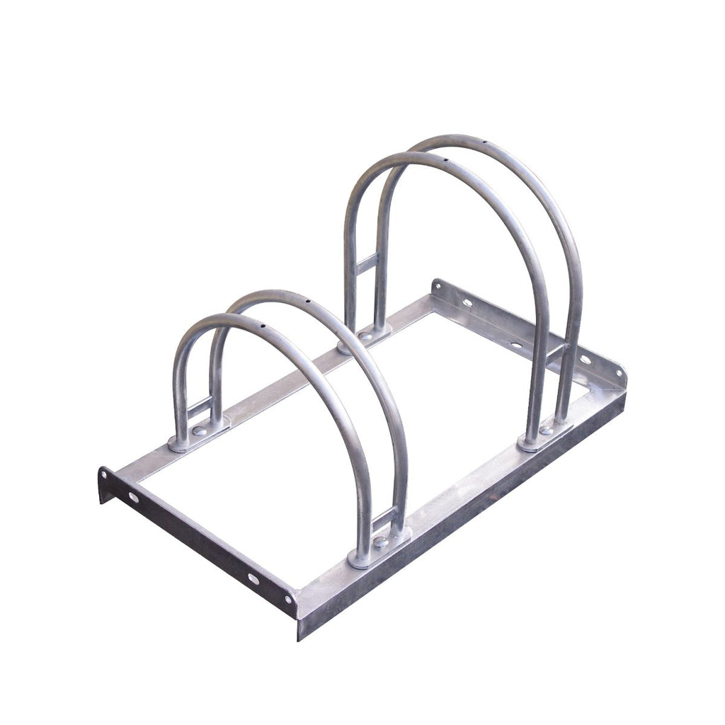 Double Sided Outdoor Cycle Storage Rack