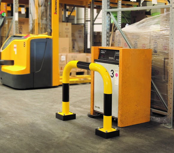 Shock Absorbing Indoor Warehouse Barriers (64cm High)