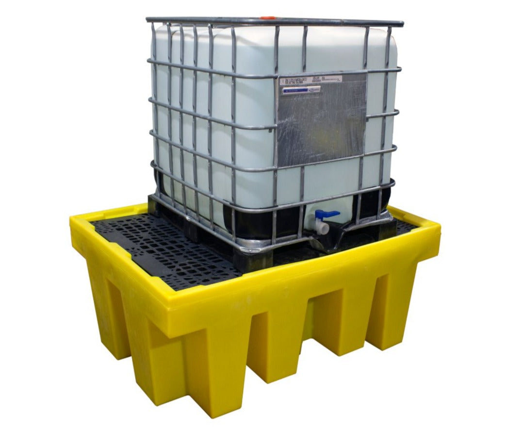 Single IBC Bund Pallet Without Deck (BB3) | First Mats