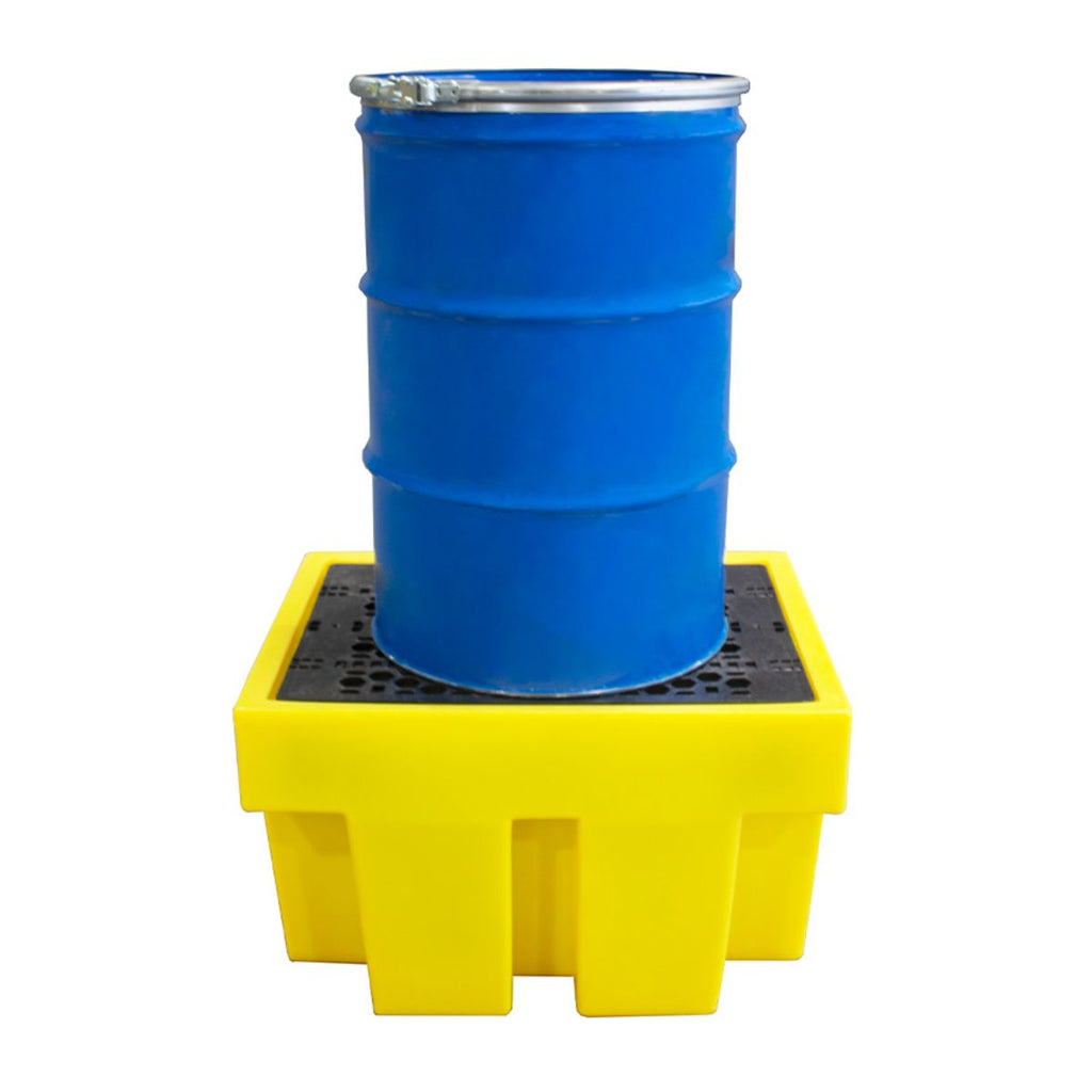 Bunded Spill Pallet for 1 x 205Ltr Drum | First Mats UK