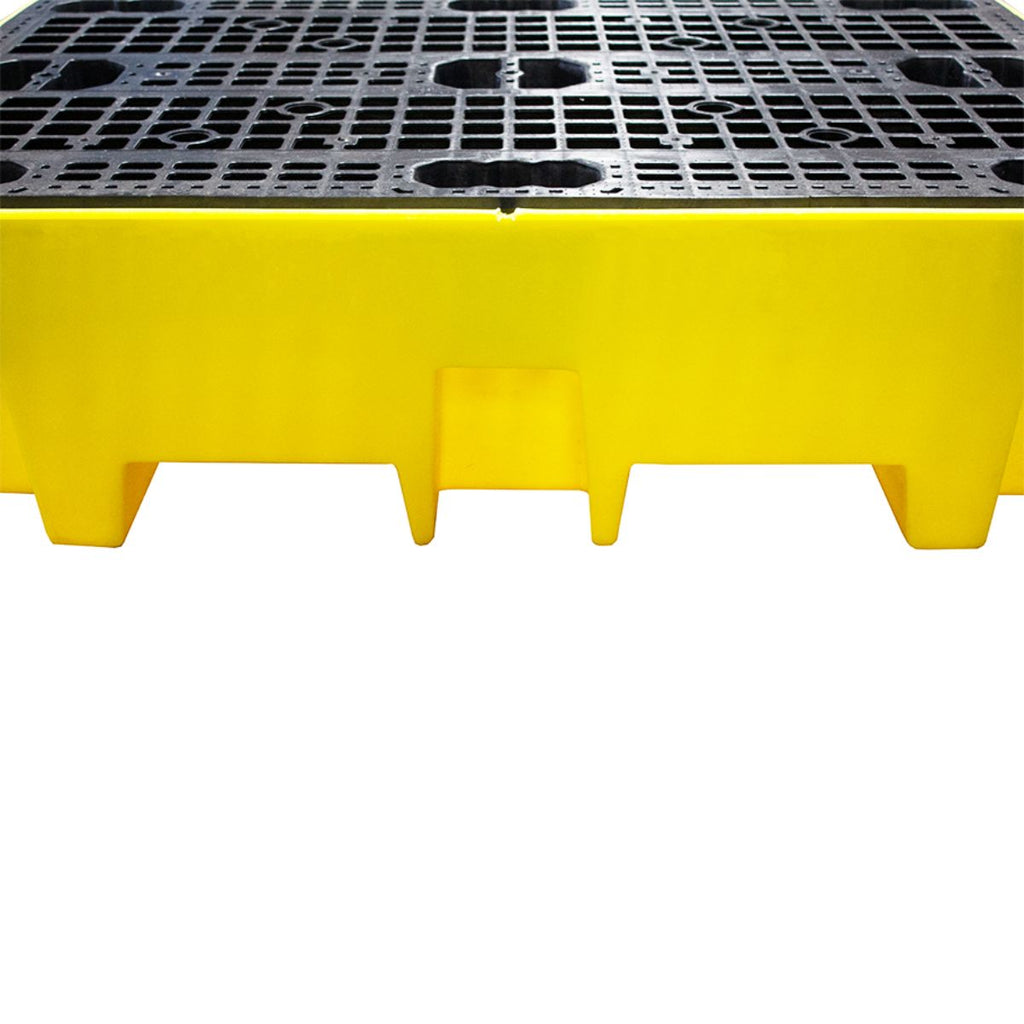 Bunded Spill Pallet for 2 x 205Ltr Drums (BP2) | First Mats UK