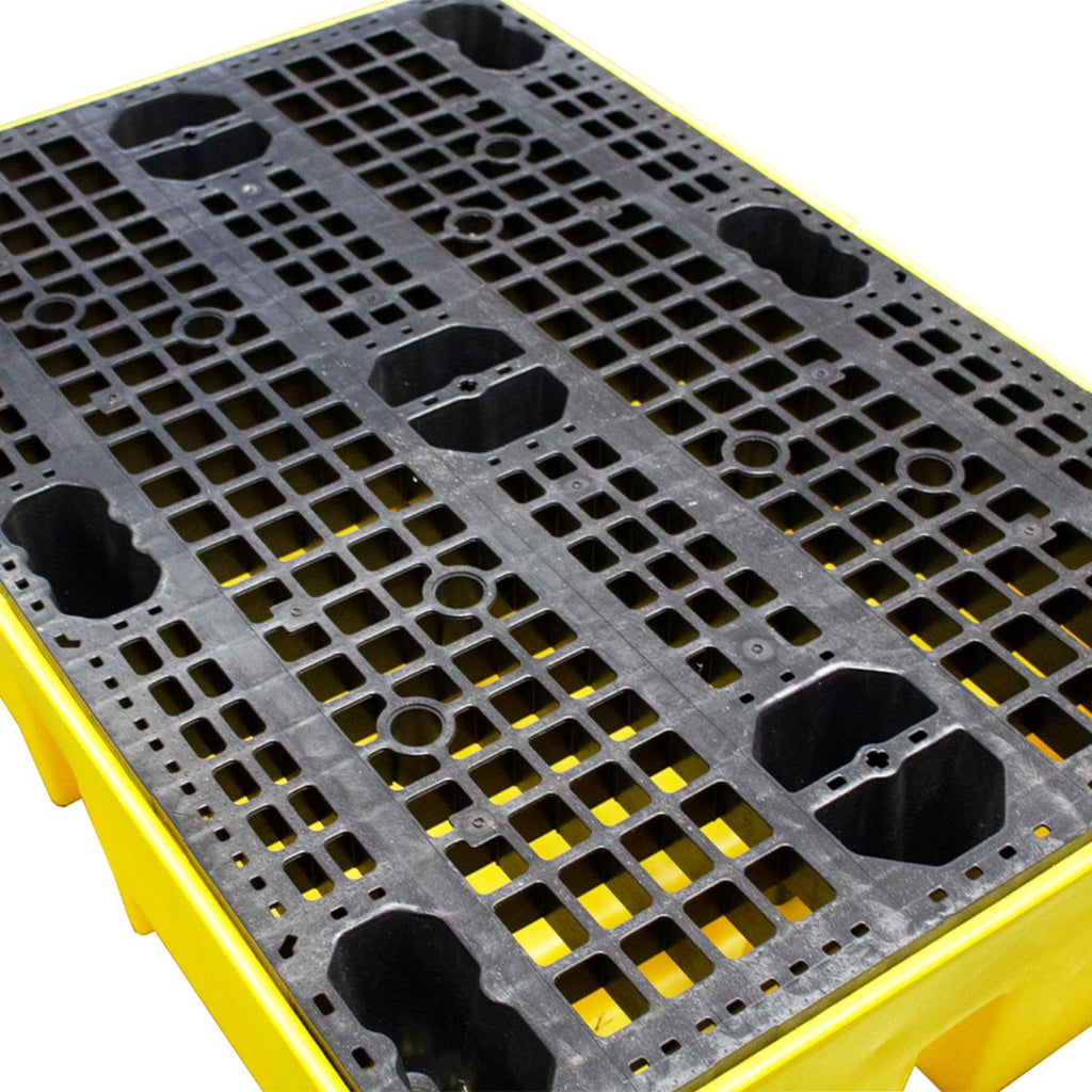 Bunded Spill Pallet for 2 x 205Ltr Drums (BP2) | First Mats UK