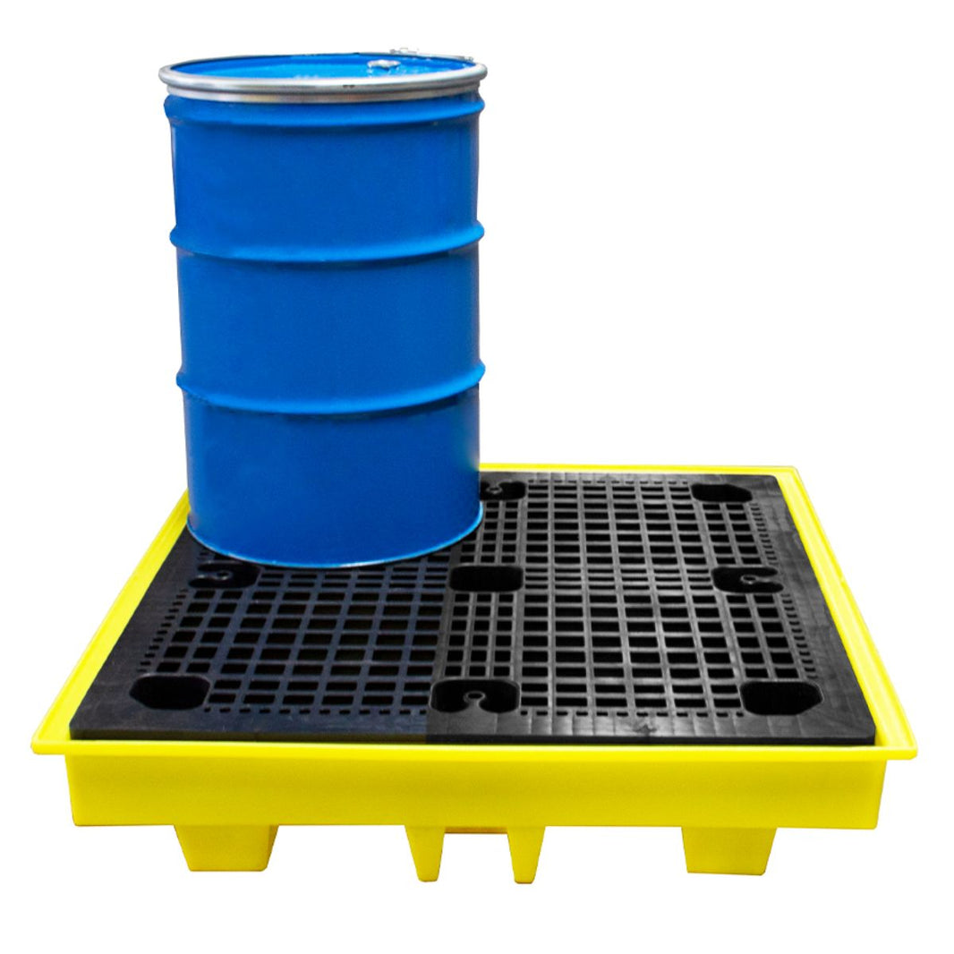 Double IBC Bund Pallet with Removable Deck | First Mats UK
