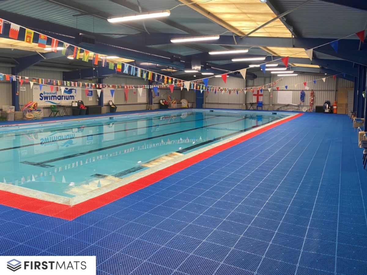 SlipProtect Slatted Wet Room Mats - Custom Length | First Mats UK