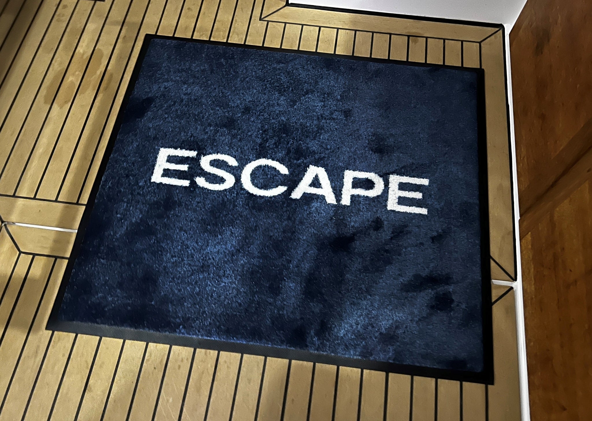 Premium Boat Logo Mats | First Mats UK