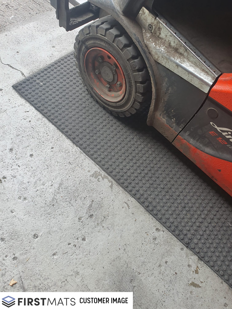Forklift Truck Mats - Heavy-Duty Warehouse Mats | First Mats UK