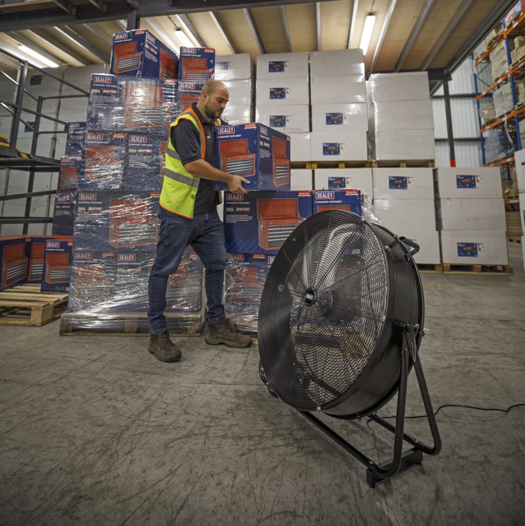 Standard 30" Industrial Drum Fan - Fast Delivery | First Mats