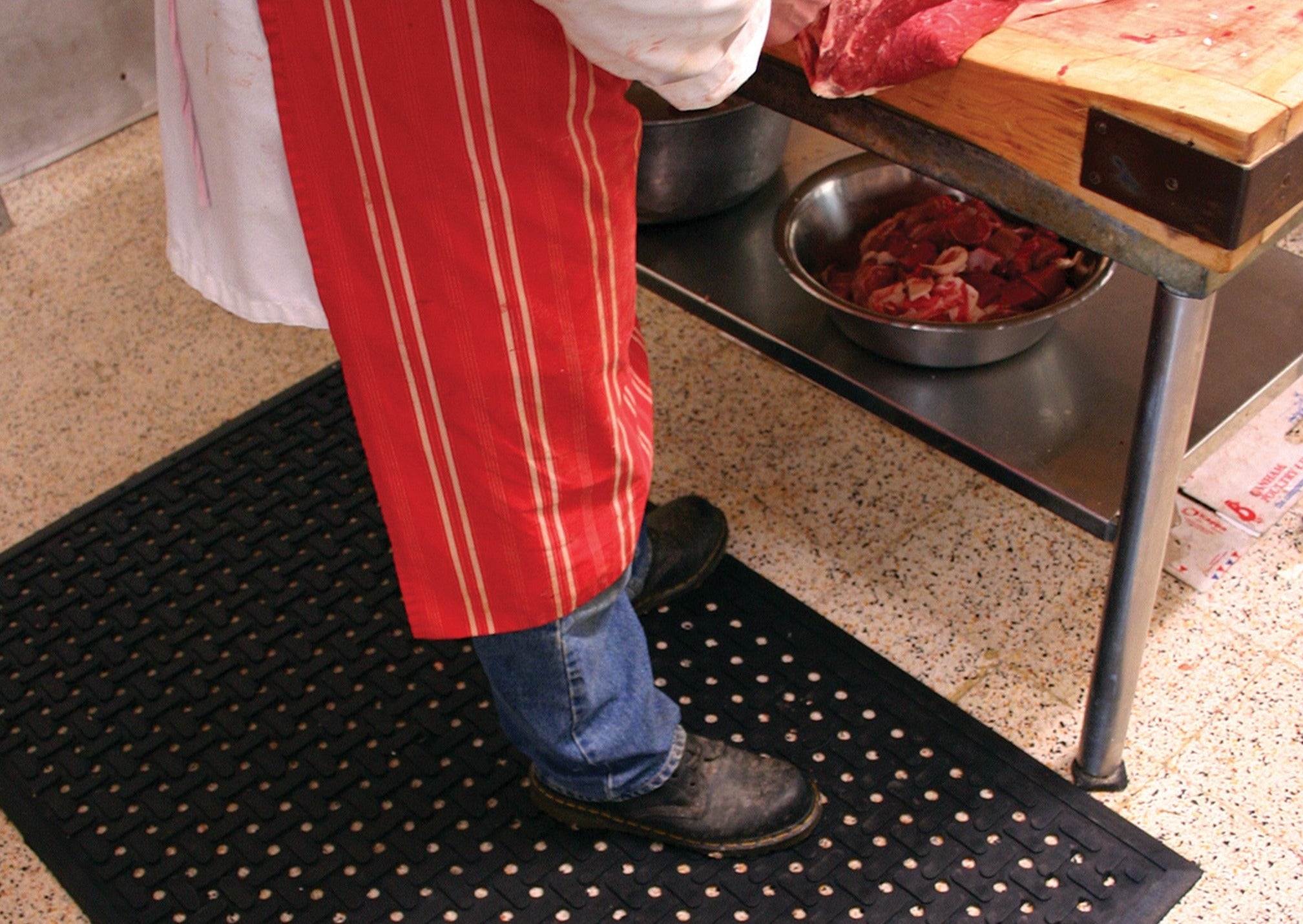 KrossMat Oil Resistant Rubber Kitchen Mat