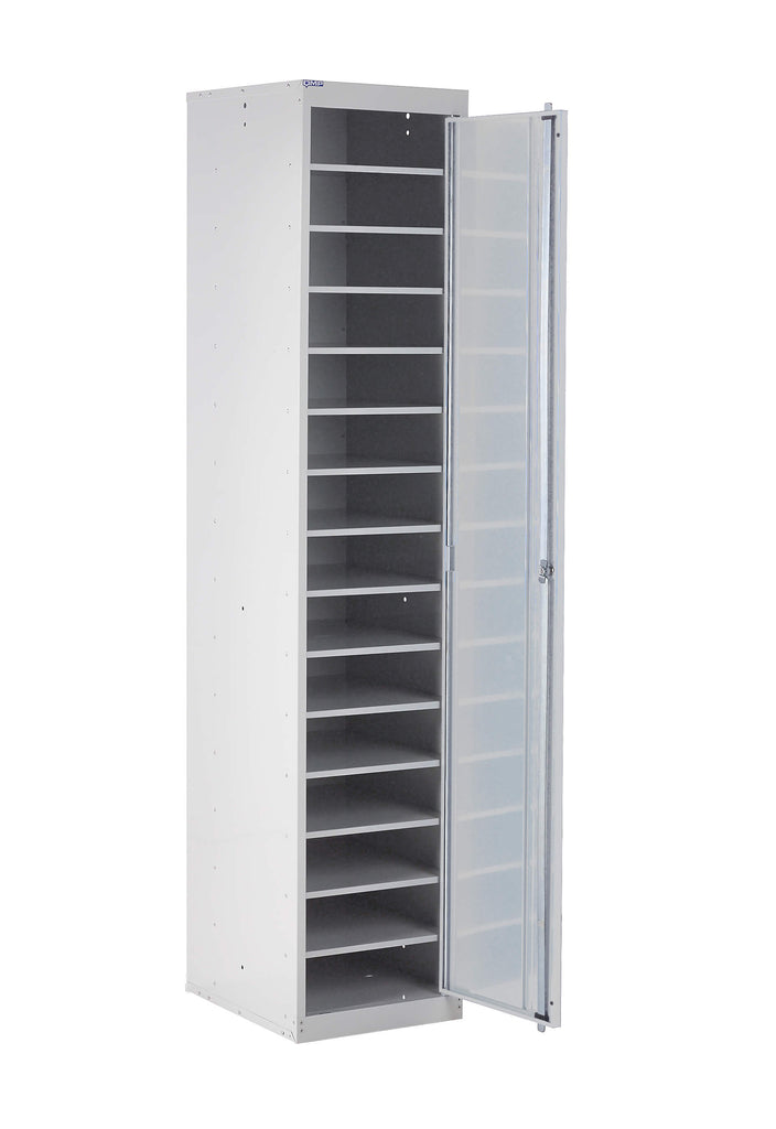 15 Tier Laptop Storage Locker with 1 Door | First Mats UK