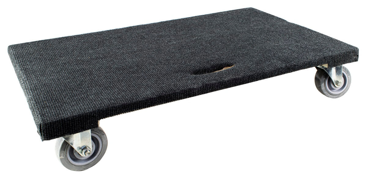Compact Wooden Dolly - 150kg Capacity | First Mats Ltd