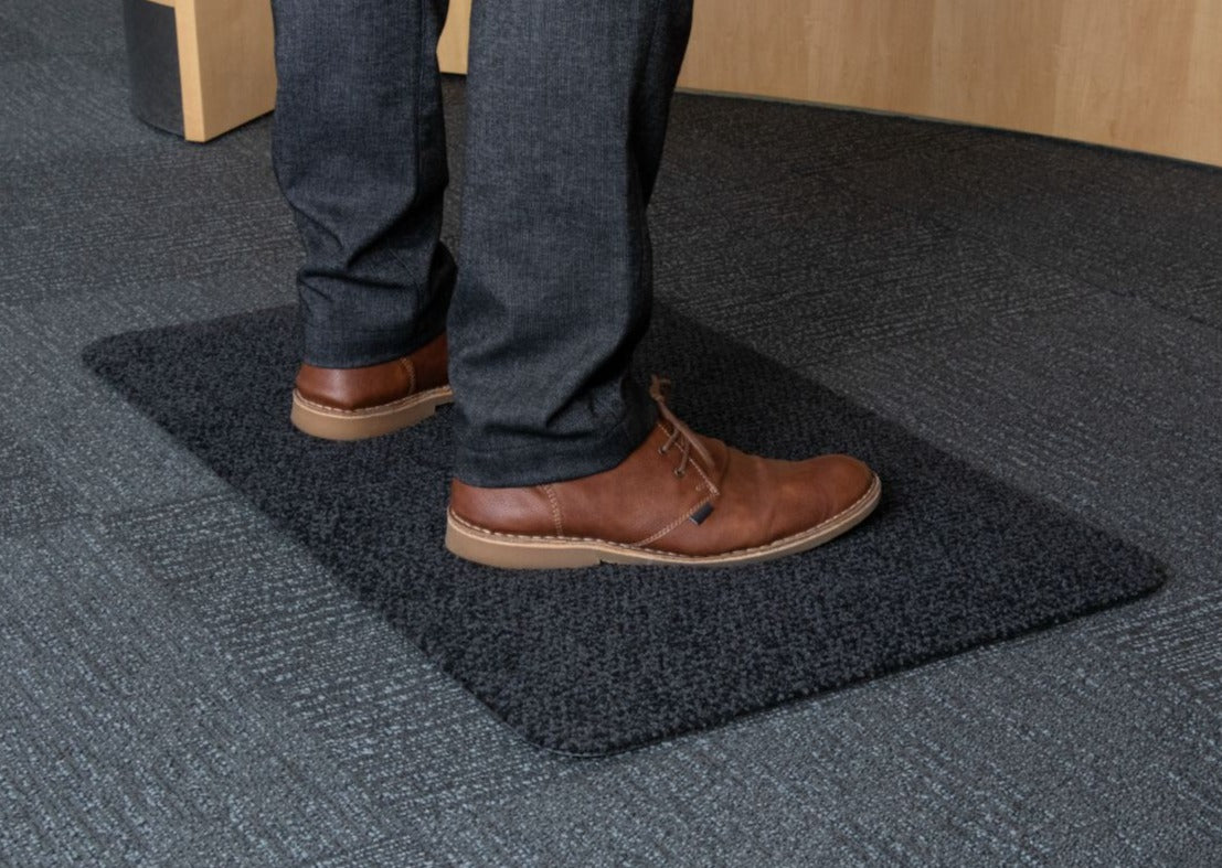 Carpet-Top Executive Standing Desk Mats | First Mats UK