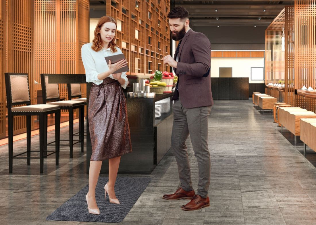 Carpet-Top Executive Standing Desk Mats | First Mats UK