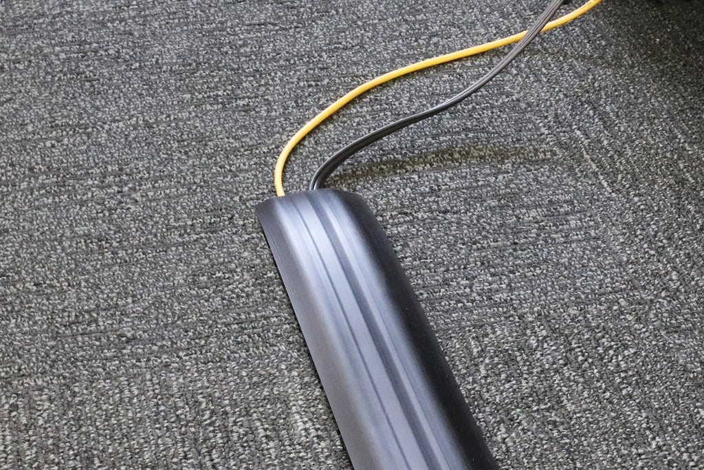 Dual Channel Data Cable Protector - 3m Long | First Mats UK