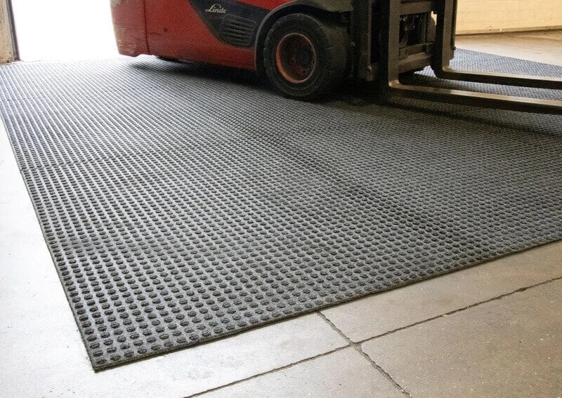 Forklift Truck Mats - Heavy-Duty Warehouse Mats | First Mats UK