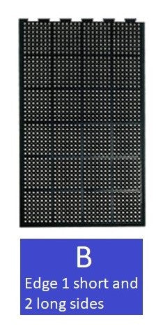 Heavy Duty Interlocking Rubber Workshop Anti-Fatigue Mats