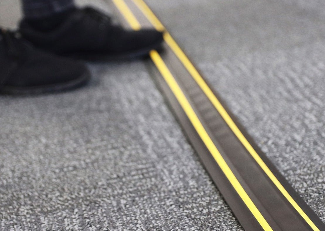 Extra Long Rubber Drive-Over Cable Protector | First Mats UK