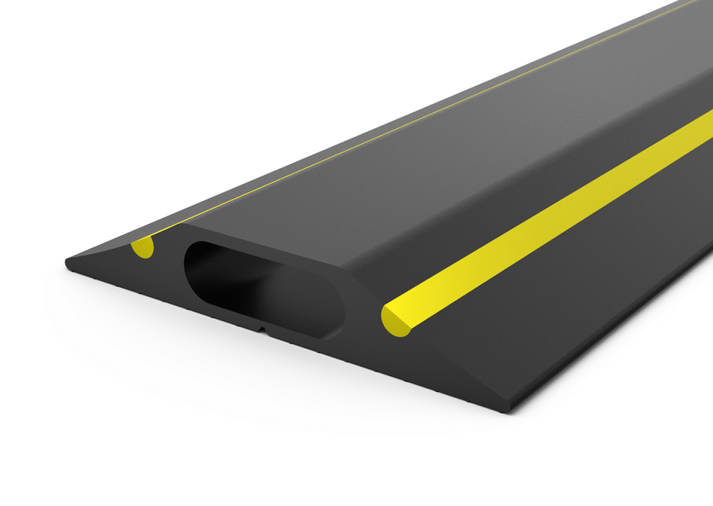 Cable Protector with Yellow Stripes (3m Long) | First Mats