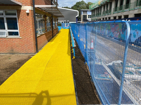 Looper-Path Construction Site Walkway Matting | First Mats UK