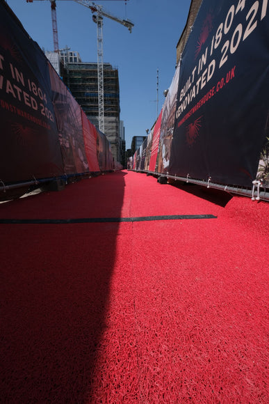 Looper-Path Construction Site Walkway Matting | First Mats UK